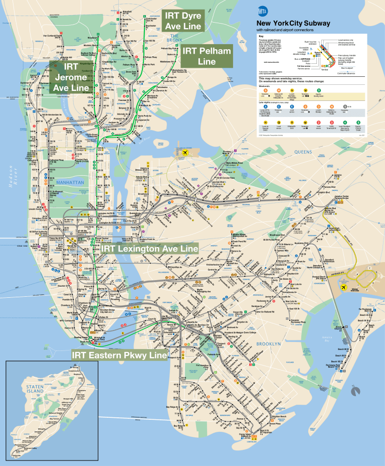 (4)(5)(6) IRT Lexington Ave Line – Secrets of the Subway