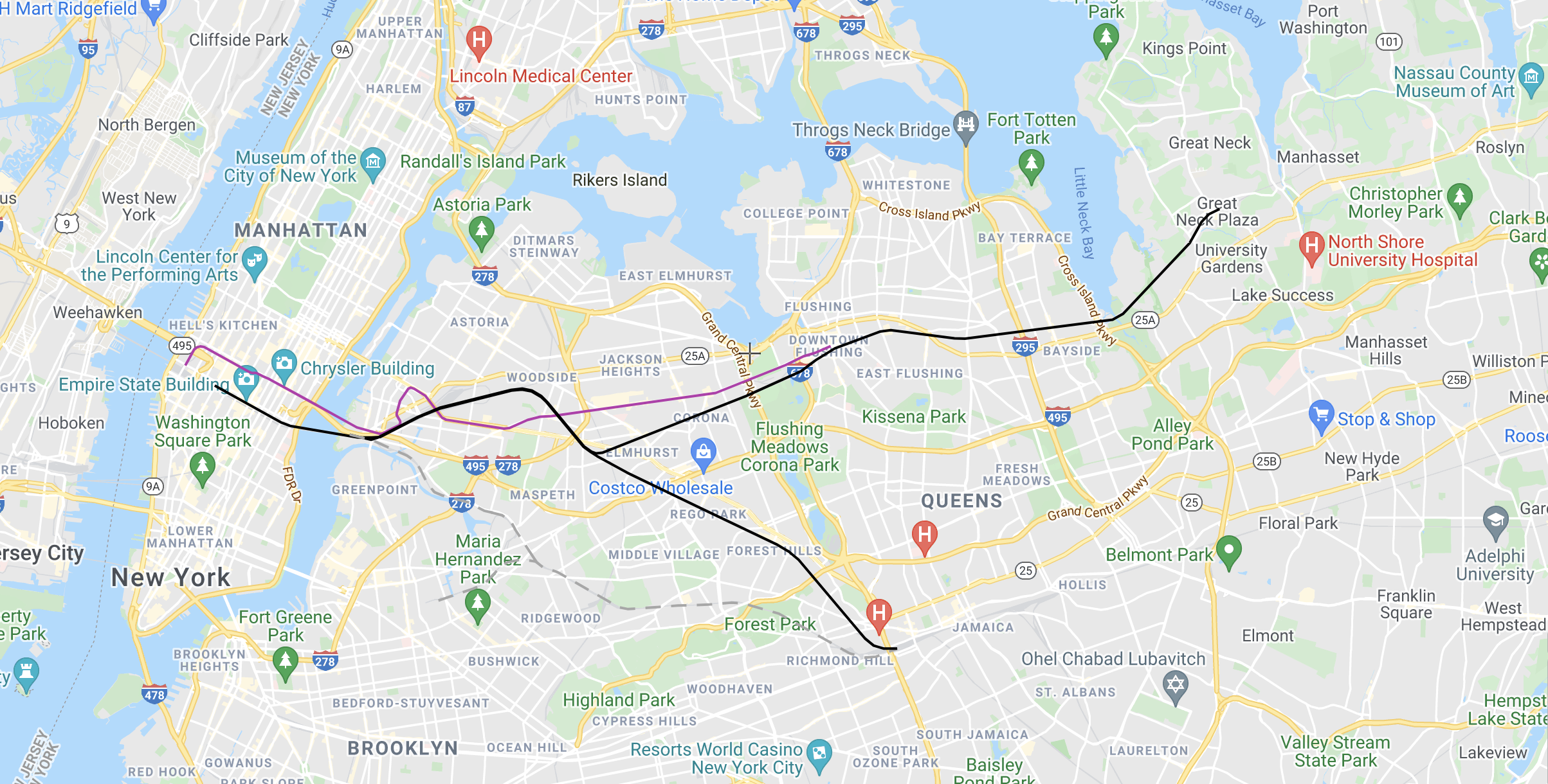 Bayside R142a 7 Train